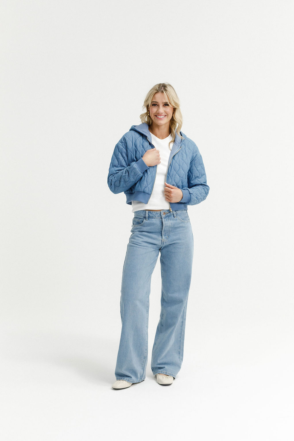 Emily Jacket - Sapphire – Homelee